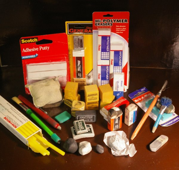 The erasers and erasing-techniques I have found most helpful for my ...